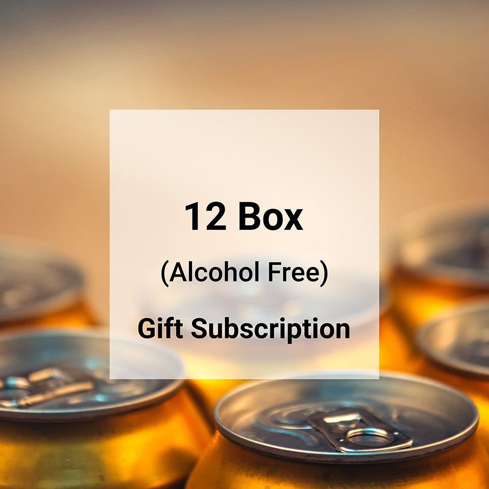 Beer Club 12 Box Gift Subscription (Alcohol Free) | The Epicurean